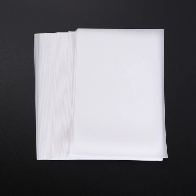 100 SHEET TRANSLUCENT Tracing Paper Colored Vellum Parchment EUR 13,03 ...