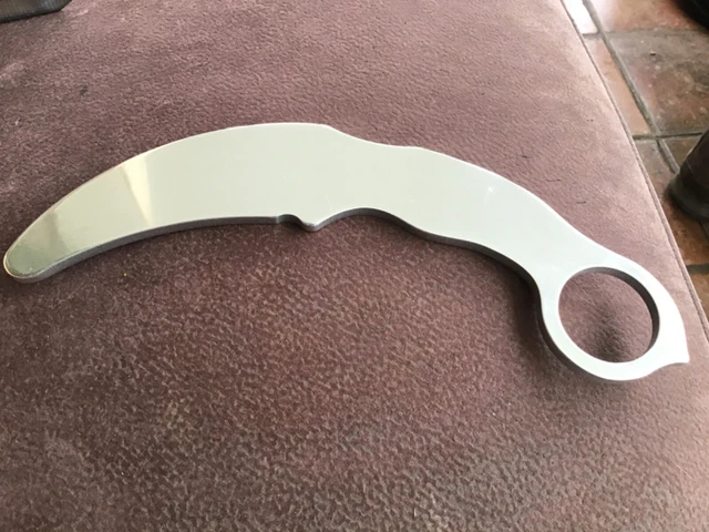 KALI TRAINING TOOL Dummy Safe Practice Knife FMA Martial Art not sharp ...