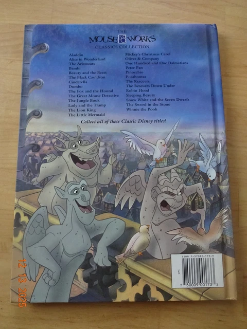 DISNEY'S HUNCHBACK OF Notre Dame, Mouse Works, large HC, 1996 ...