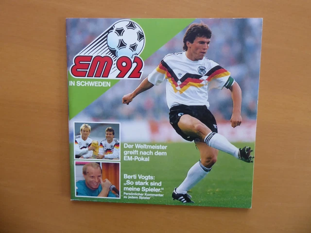 FERRERO SAMMELALBUM ALBUM Fussball EM 92 1992, komplett, Duplo, Hanuta ...