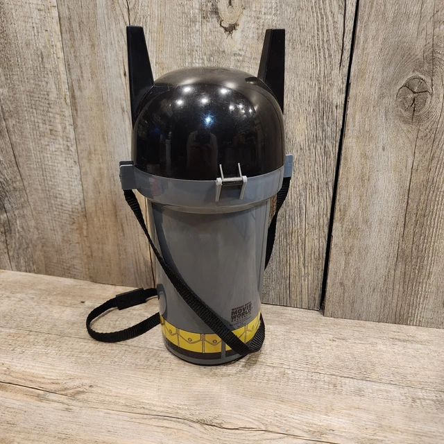 WARNER BROTHERS MOVIE World Batman Popcorn Bucket Container W/strap ...
