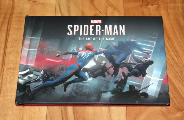 MARVEL'S SPIDER-MAN GAME Art Book Artbook PS4 Playstation 4 $60.92 ...