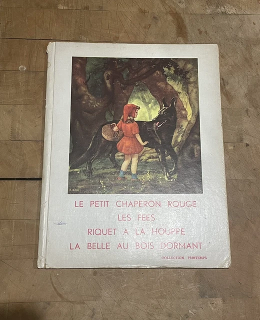 LIVRE DE JEUNESSE - Contes de PERRAULT - Le petit chaperon rouge, La ...