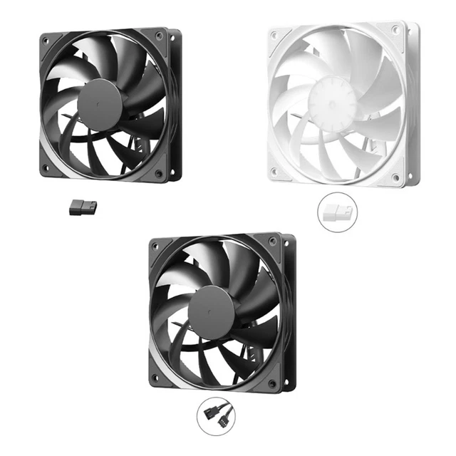 COMPUTER PC CASE Fan 120mm 12V 4Pin 1200RPM Brushless Cooling Fan ...