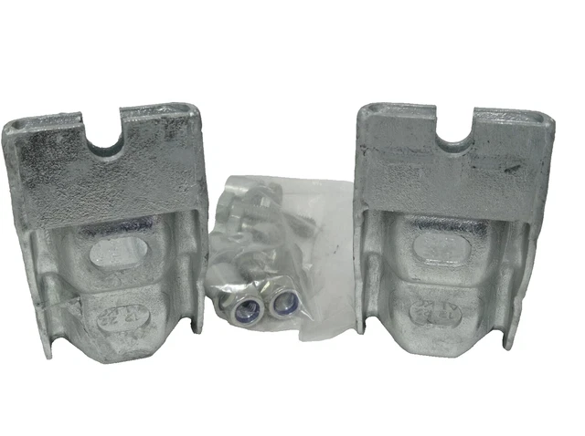 ALKO SIDE LIFT Jack Mounting Bracket Kit Galvanised for Caravan Chassis ...