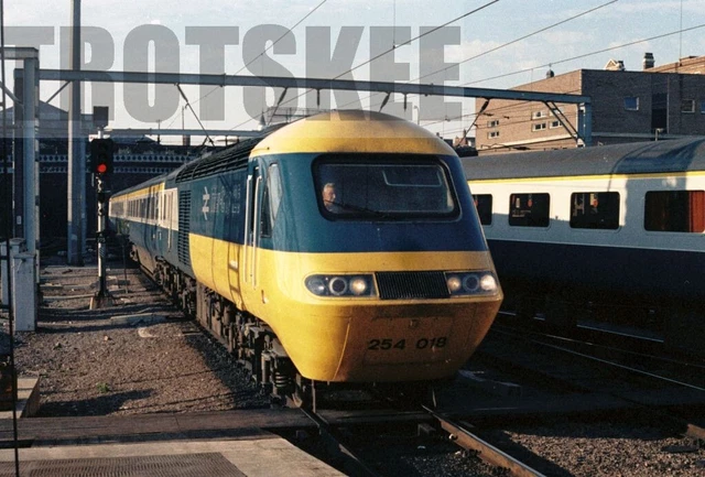 35MM COL NEGATIVE BR British Rail HST InterCity 125 254018 c1985 £4.98 ...