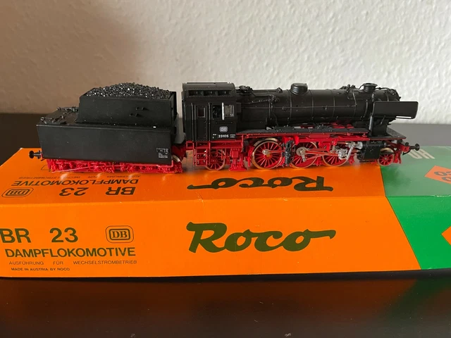 ROCO H0: 14120A Dampflok BR 23 105 der DB für 3-Leiter Gleichstrom TOP ...