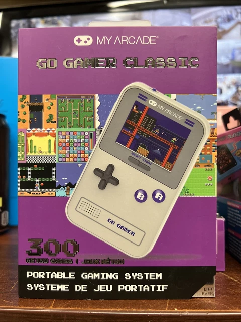 MY ARCADE GO Gamer Classic 300 Retro Games Portable Gaming System NEW ...