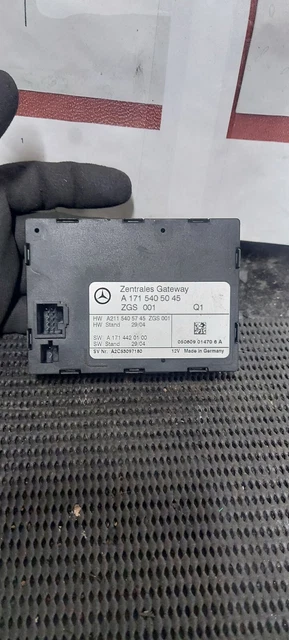 MERCEDES BENZ W171 Slk R171 Kompressor Gateway Ecu Module A1715405045 £ ...