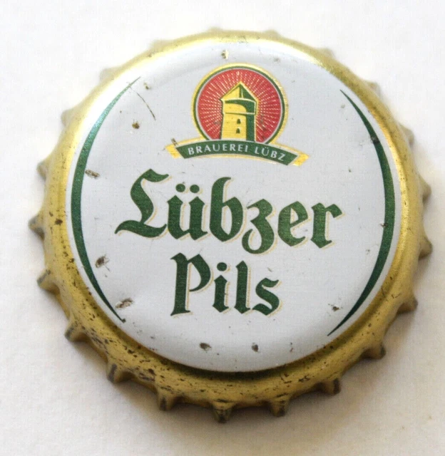 GERMANY LUBZER PILS - Beer Bottle Cap Kronkorken Chapas Tapon $1.49 ...