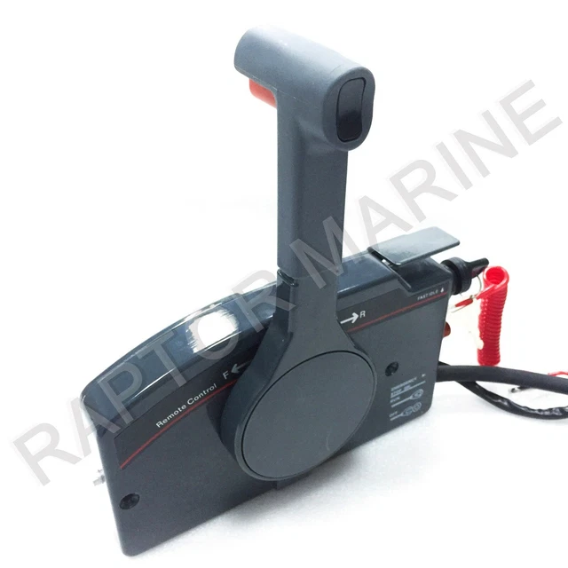 SIDE MOUNT REMOTE control box for YAMAHA outboard, 7 pin cable, pull ...