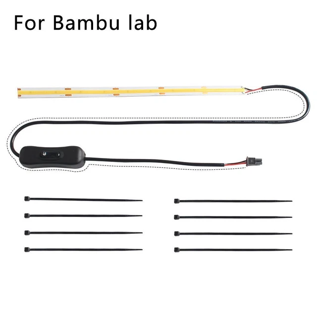 FOR BAMBU LAB A1/A1 Mini LED Light Strip Adapter 3D Printer Accessories ...