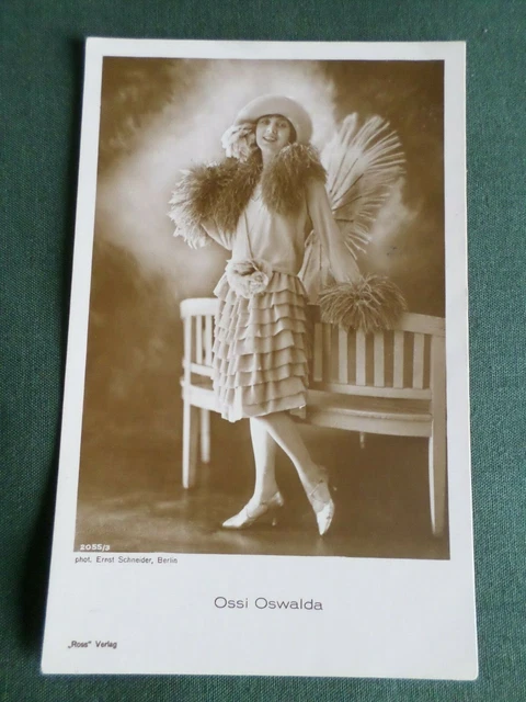 OSSI OSWALDA Actress/ Film Star- Vintage Verlag Ross Postcard #2055/3 £4.99 - PicClick UK