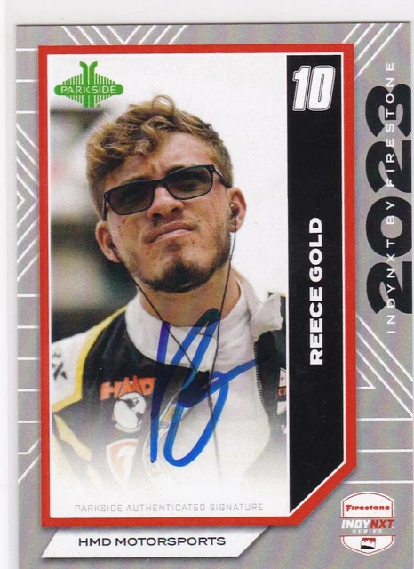 2024 PARKSIDE INDYCAR Indy Car Signature Series Reece oro IndyNXT auto ...