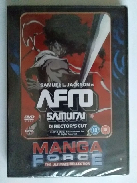 AFRO SAMURAI DIRECTOR'S Cut & Resurrection DVD Manga Force NEW SEALED ...