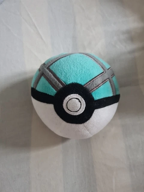 POKEMON NET BALL Poke Ball Plush Soft Toy TOMY 2017 Official £7.58 ...