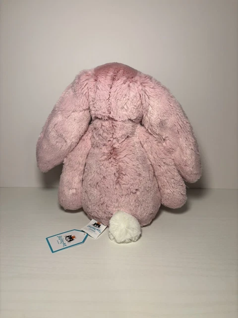 *BNWT* JELLYCAT BASHFUL Tulip Pink Bunny (white tail) £40.22 - PicClick UK