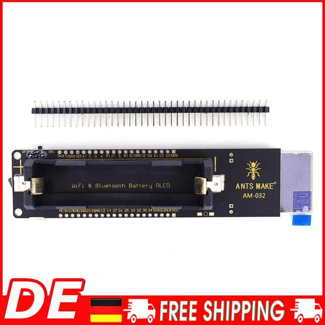ESP32-MODUL 0,96-ZOLL-OLED-DISPLAY ESP-WROOM-32-MODUL DC3,6V-5V-Eingang ...