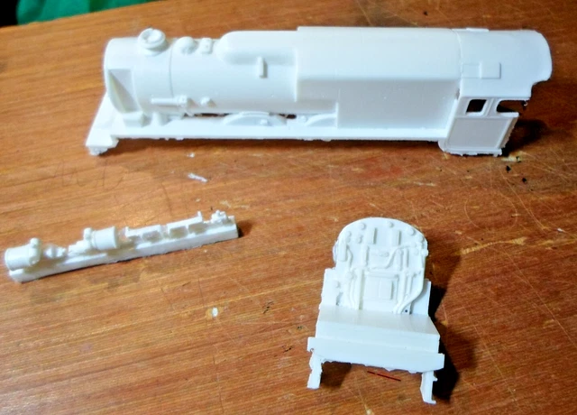 LMS 'FURY' 4MM / OO scale resin loco body kit, includes nameplates £47. ...