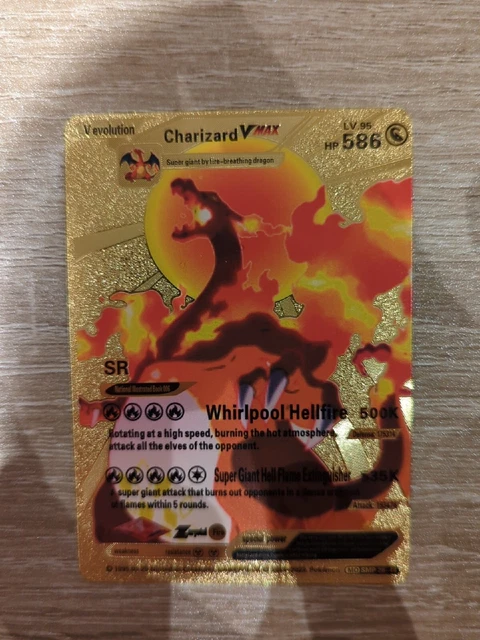 CHARIZARD VMAX ULTRA Rare - Gold Foil Pokémon Karte EUR 3,43 - PicClick DE