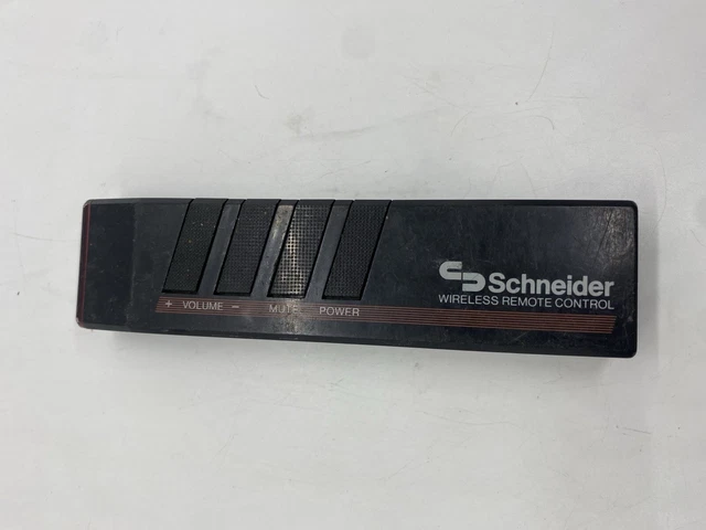 SCHNEIDER WIRELESS REMOTE Control Mini Hifi System For Midi 2500 Black ...