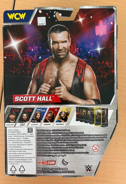 SCOTT HALL, NWO, New World Order, WCW, WWE Elite, Wrestling Figure AEW ...