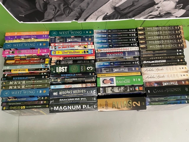 60 BOX SET LOT on DVD * wholesale television series season movie bulk ...