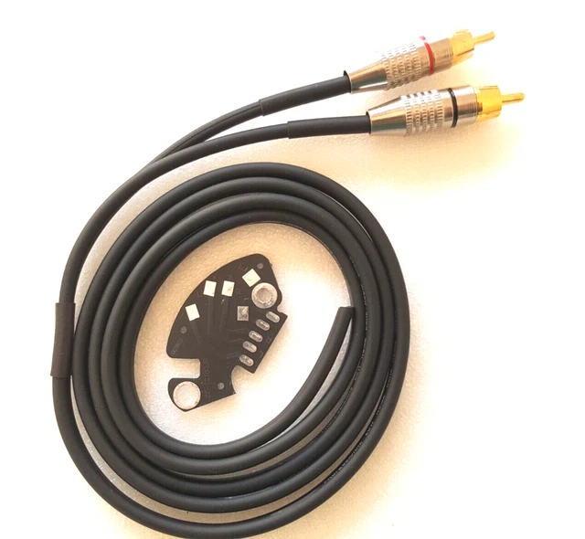 CÂBLE RCA TECHNICS Sl 1200 MK2 MK3D MK5 MK6 Da Soudure 125 CM Avec PCB Noir EUR 35,00 - PicClick FR
