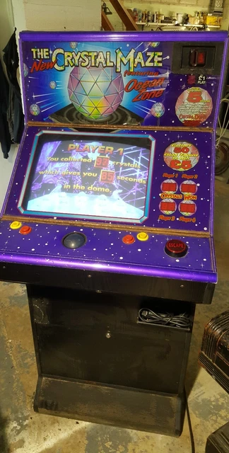 CRYSTAL MAZE PUB quiz machine Arcade machines retro man cave £225.00 ...