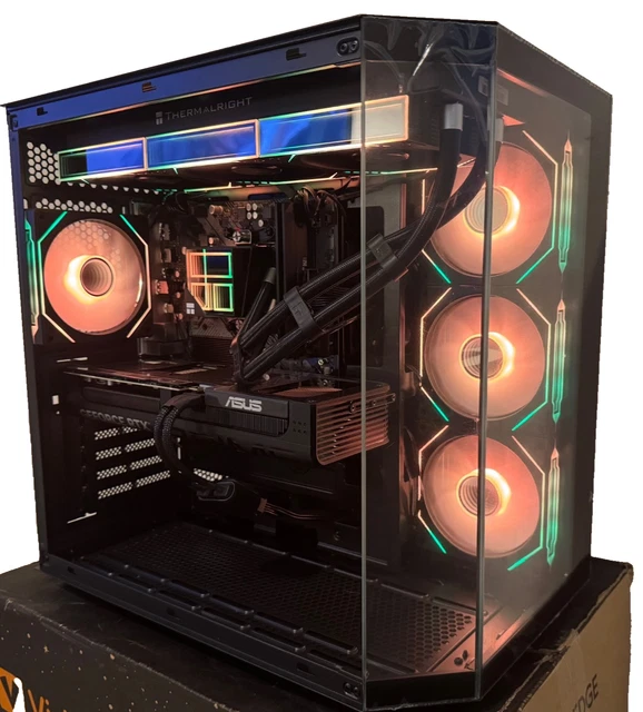 ULTIMATE RTX GAMING PC Computer RTX 5070 Ryzen 7 7700 32GB DDR5 2TB ...