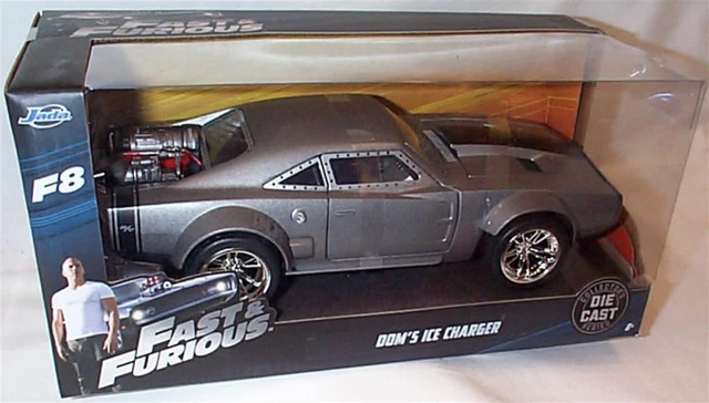 Fast And Furious 8 Doms Ice Charger F8 1 24 Scale Jada 98291 New In Box