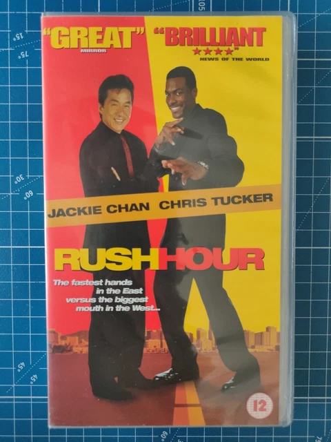 RUSH HOUR - Jackie Chan, Chris Tucker (VHS PAL) £2.99 - PicClick UK