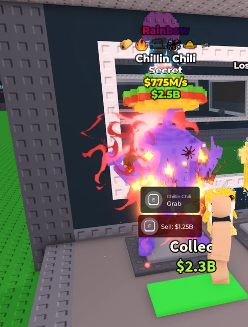 RAINBOW CHILLIN CHILLI 775M/s - 🧠Steal A Brainrot ⭐Cheapest/Fastest On ...