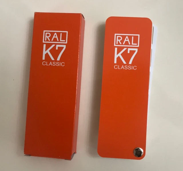 COLOR CARD INTERNATIONAL Standard RAL K7 Color Chart for Paint Colors ...