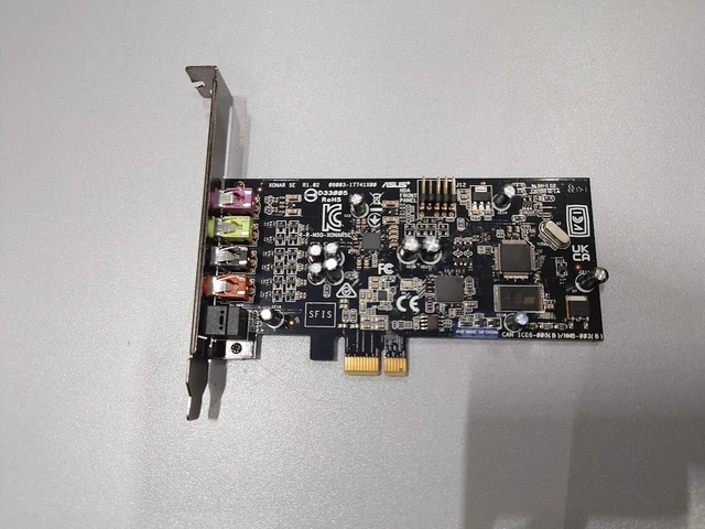ASUS XONAR SE PCIe 5.1 Channel Sound Card, High-Definition Audio Not ...