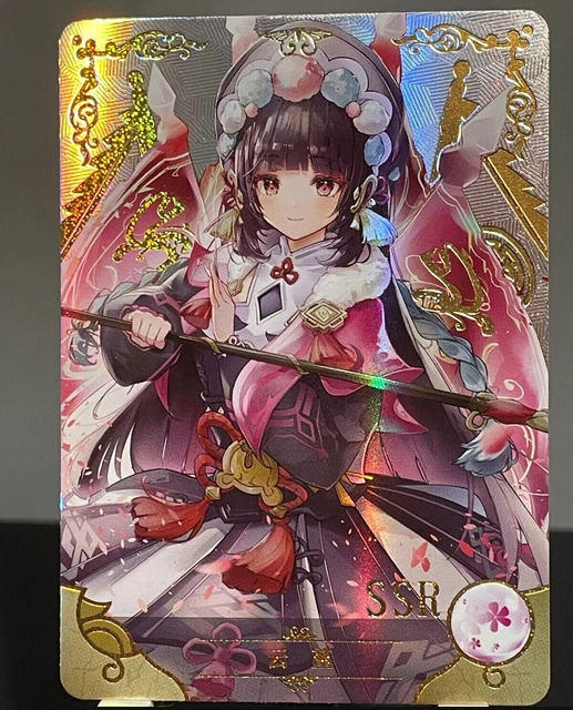 YUN JIN GENSHIN CARTE SSR Anime Waifu Goddess Story Holo Card NS-5M05 ...