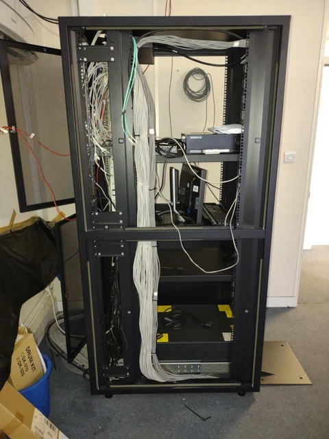 HP 42U SERVER Rack Data Network Cabinet £1.75 - PicClick UK