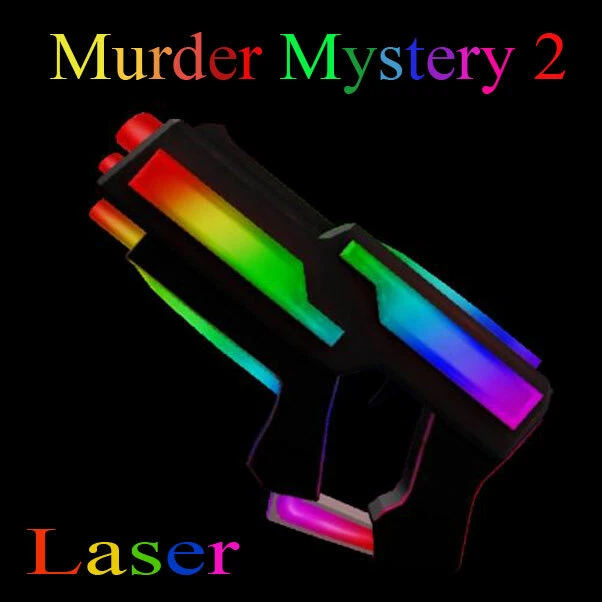 ROBLOX MM2 CHROMA Laser Godly Murder Mystery 2 arme à feu pistolet virtuel EUR 3,75 - PicClick FR