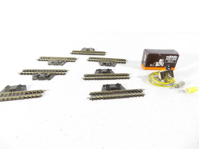 MÄRKLIN SPUR Z mini-club 8588 x 7 Trenngleis -1 x 8931 in OVP EUR 29,49 ...
