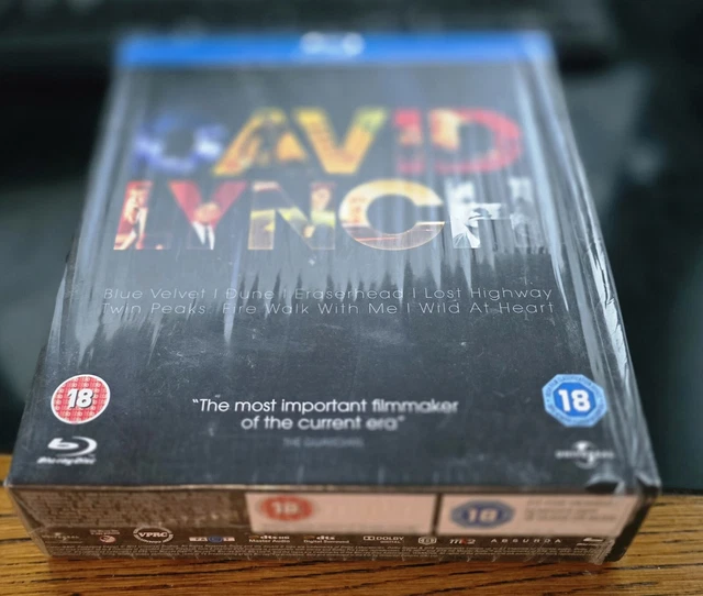 DAVID LYNCH COLLECTION - 6 Disc Blu-ray Bluray Movie Film Boxset Box ...