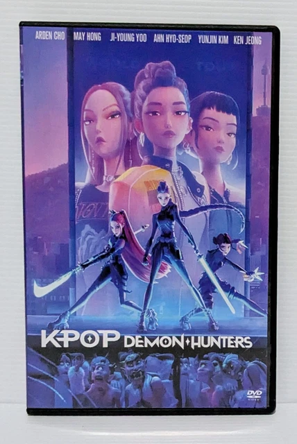 KPOP DEMON HUNTERS (2025 DVD) New Unsealed Region Free Animation ...
