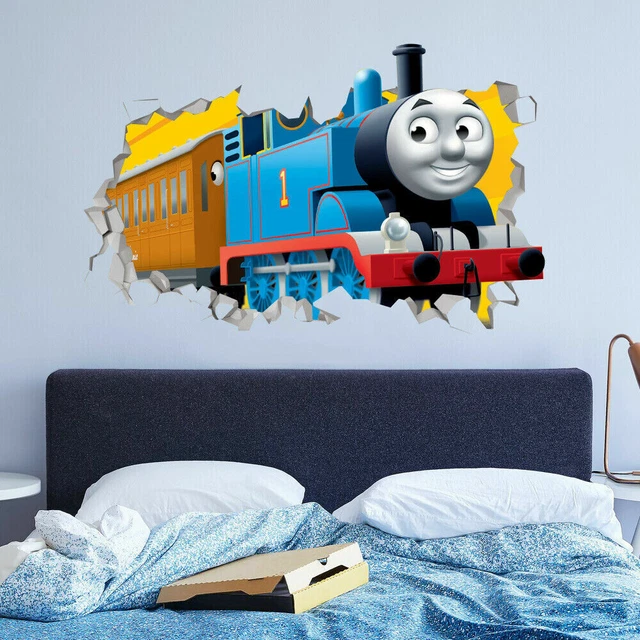 THOMAS & FRIENDS Tank Engine Custom Wall Decals 3D Wall Stickers Art ...