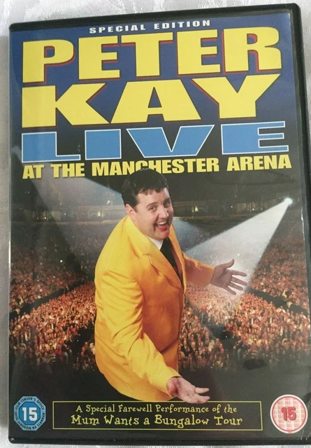 PETER KAY LIVE At The Manchester Arena Dvd EUR 3,46 - PicClick IT