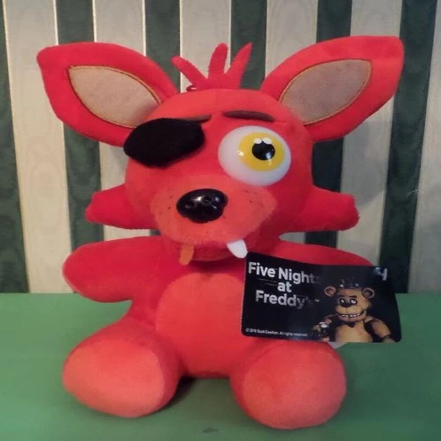 FNAF FIVE NIGHTS AT FREDDY'S Red Foxy Phantom Plush Soft Toys Funtime ...