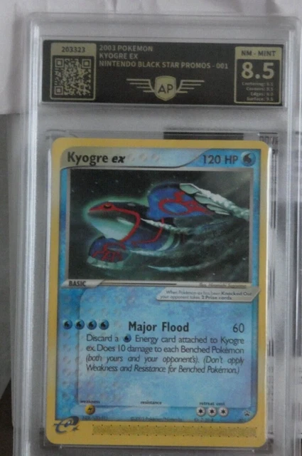 GRADED CARD, AP Grading - Pokemon Kyogre ex - Black Star Promo. EUR 9 ...