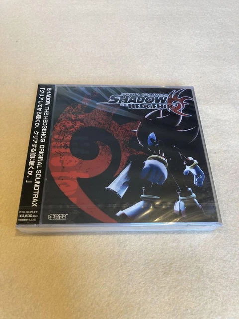SHADOW THE HEDGEHOG Original Soundtrax SOUNDTRACK GAME MUSIC 2CD Crush ...