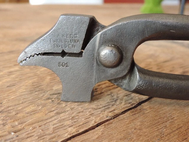 ANTIQUE TOOL SHOEMAKER BOOT CLAMP E.A.BERG ESKILSTUNA 501 old leather ...