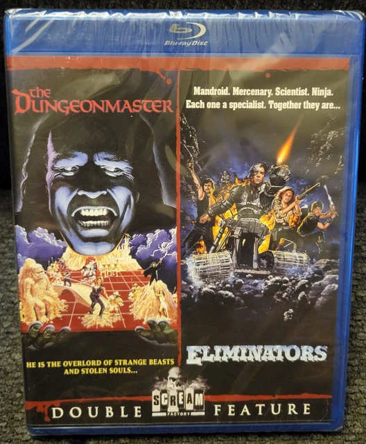 THE DUNGEONMASTER & Eliminators Blu-ray Doble Función Nuevo Scream ...