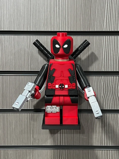 MARVEL - DEADPOOL - 3D printed 9" Lego inspired not so Mini Figure ...