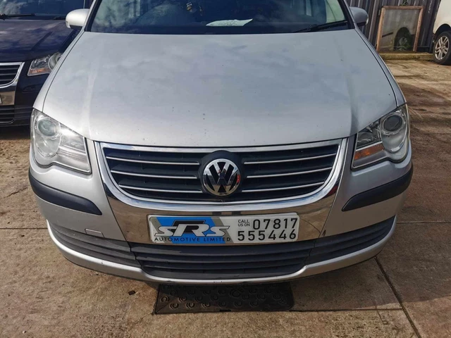 VW TOURAN V2 Complete Front End In Reflex Silver For Caddy Conversion ...